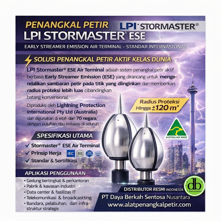 Penangkal Petir LPI Stormaster ESE 60